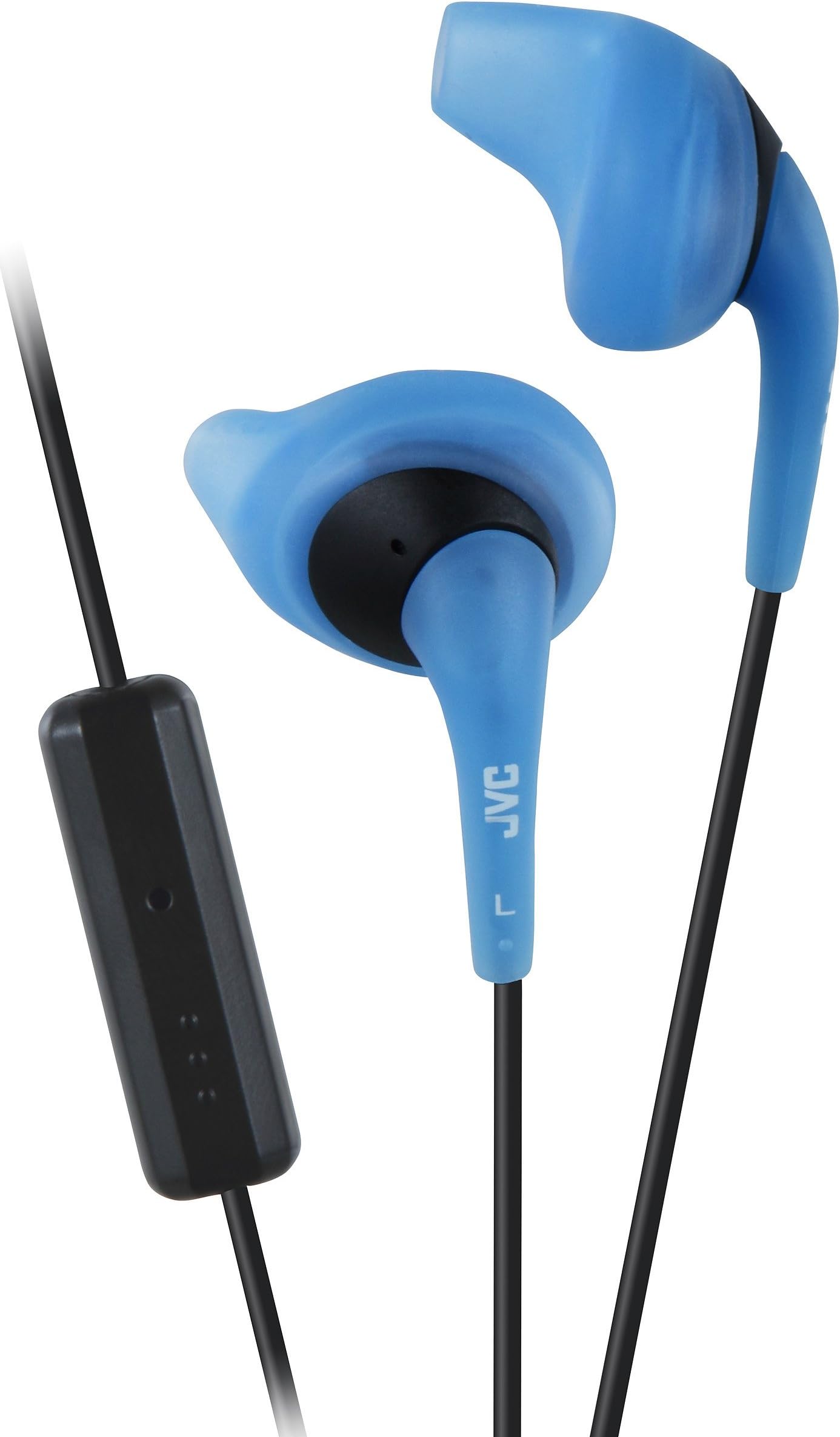 Amazon.com: JVC Blue and Black Nozzel Secure Comfort Fit Sweat Proof ...