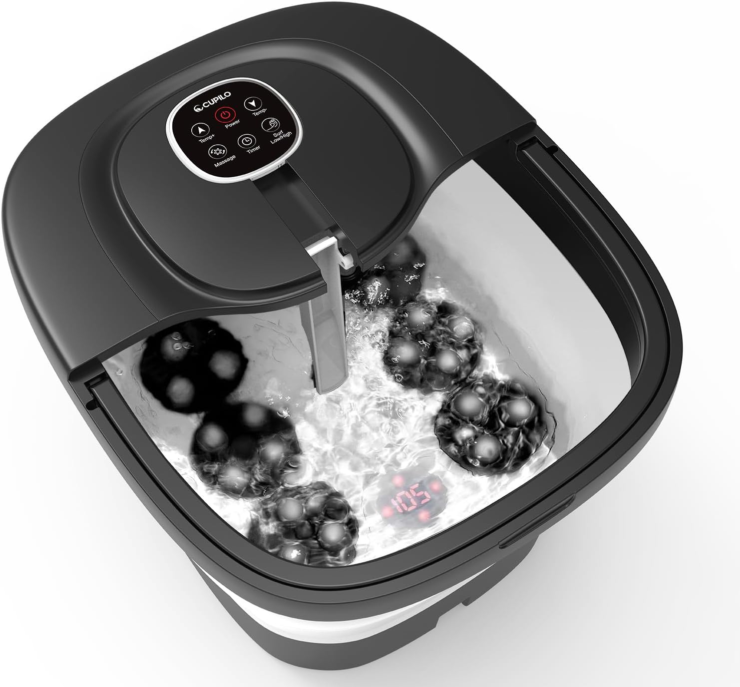 Amazon.com: CuPiLo Foot Spa Bath Massager, 2025 Upgraded Foot Bath with ...