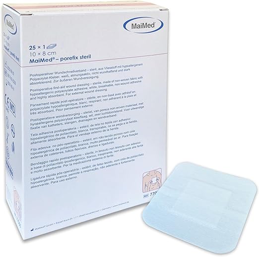 Pflaster groß Sterile Wundpflaster 10x8 cm - Wundverband steril ...
