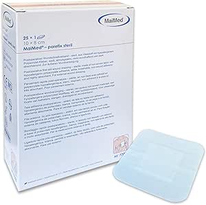 Pansement compressif d'urgence stérile 10 x 8 cm 25 pièces - Pansement ...