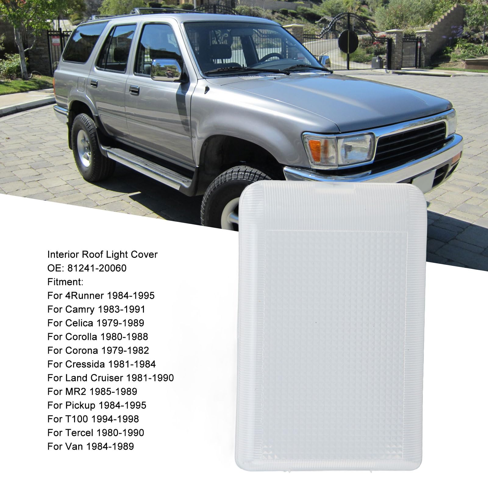 Interior Lights For Toyota RAV4 Genuine Toyota Interior Dome Light Lens ...