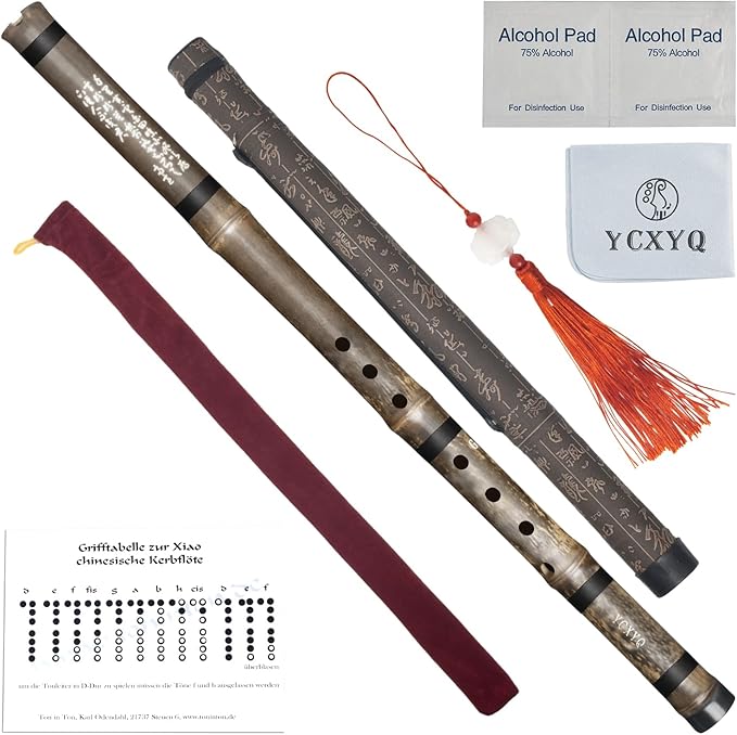 Amazon.com: YCXYQ G key - Short Xiao Handmade Professional 8 Holes ...