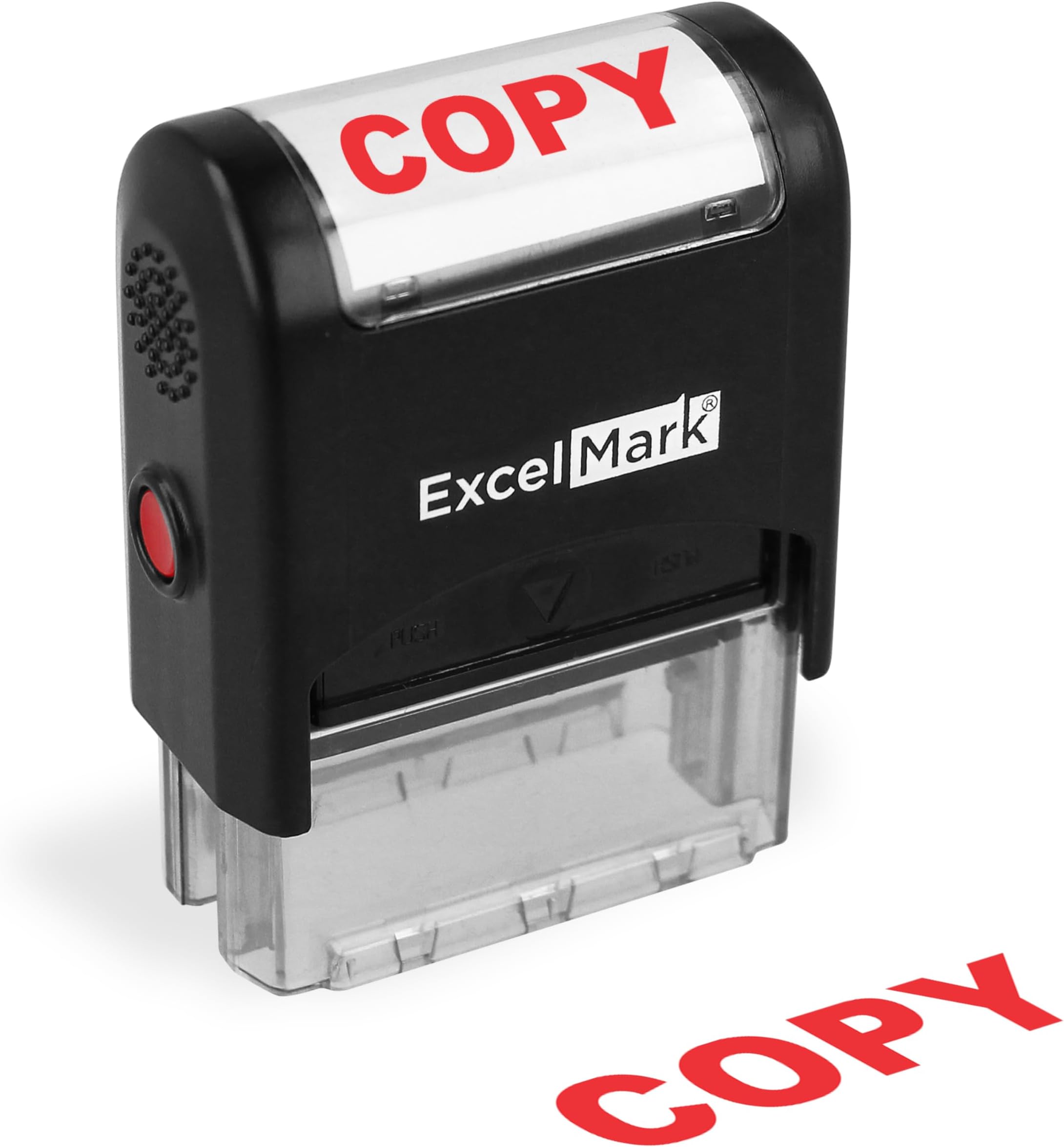 ExcelMark Copy Self-Inking Rubber Stamp (A1539-Red Ink) : Amazon.ca ...