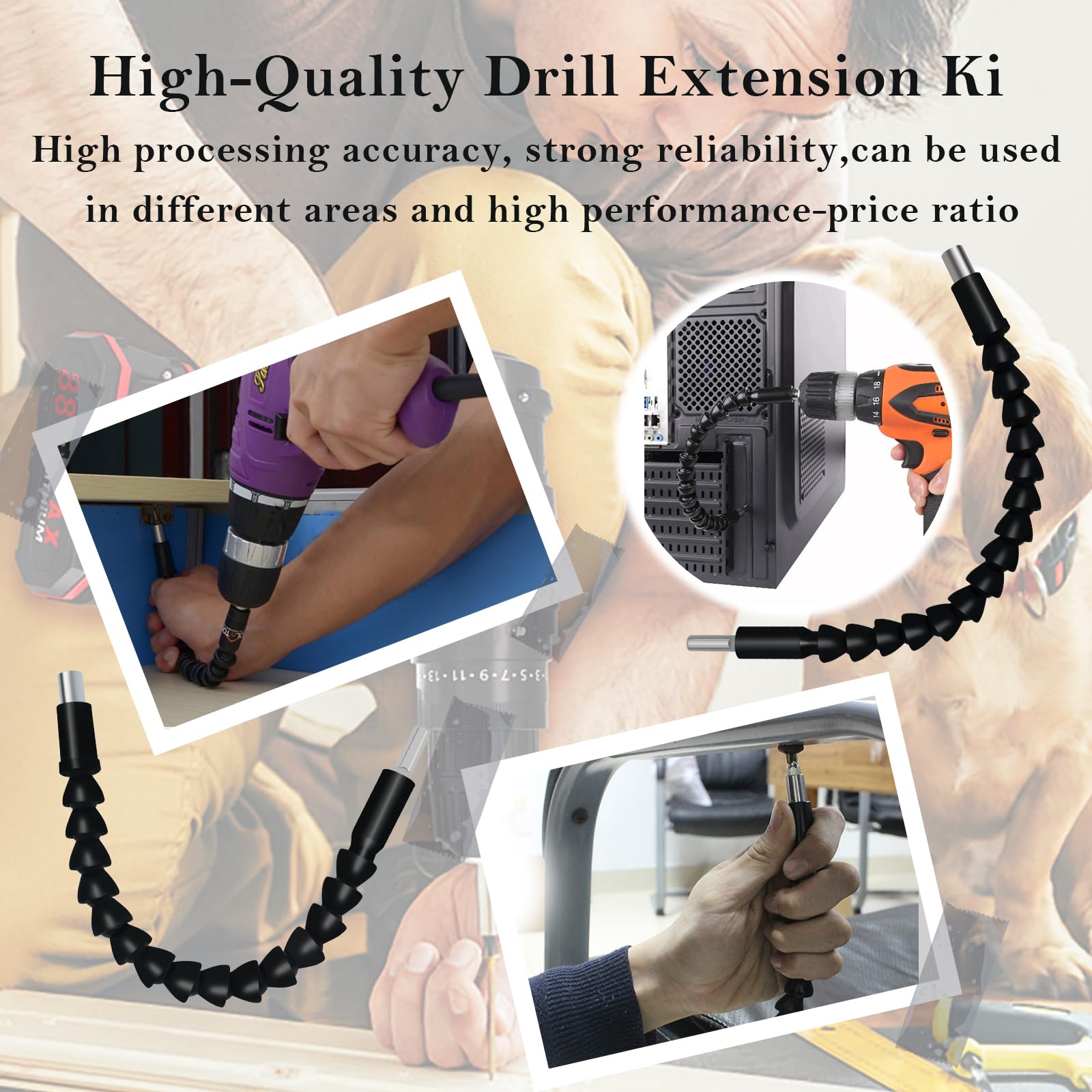 Snapklik.com : Super Bit Flexible Drill Extension