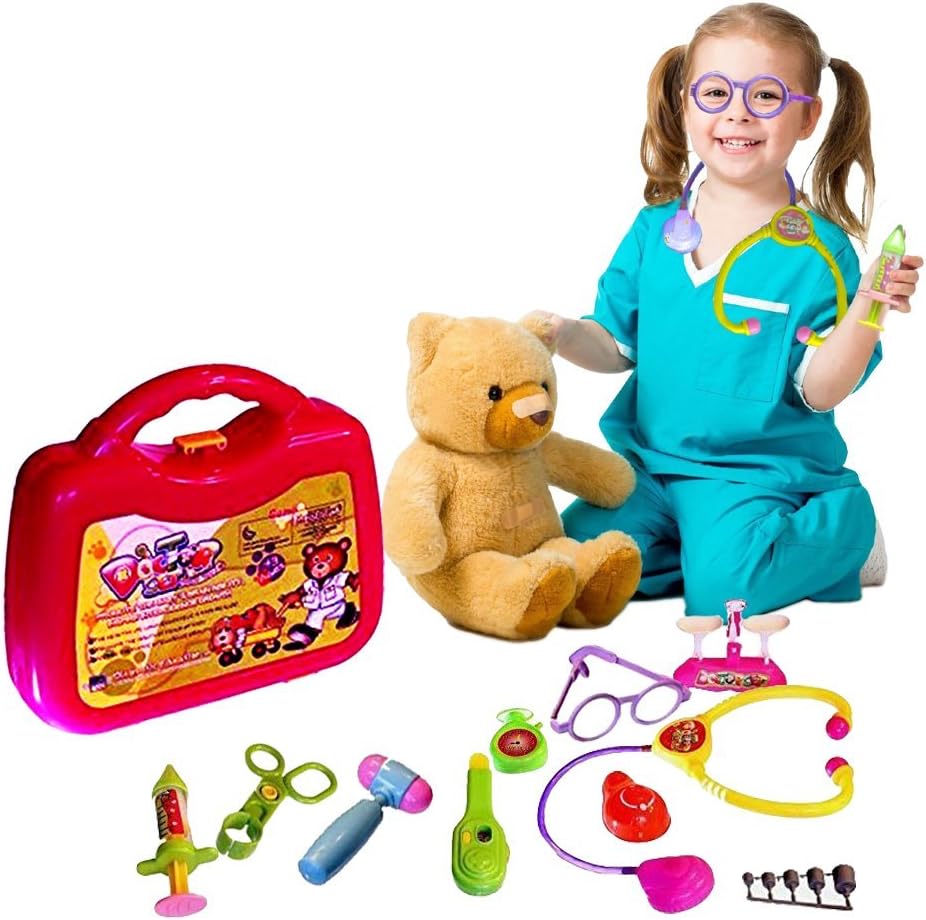 Amazon.com: Toy Cubby Pretend Play Doctor Set - Superb Children's ...