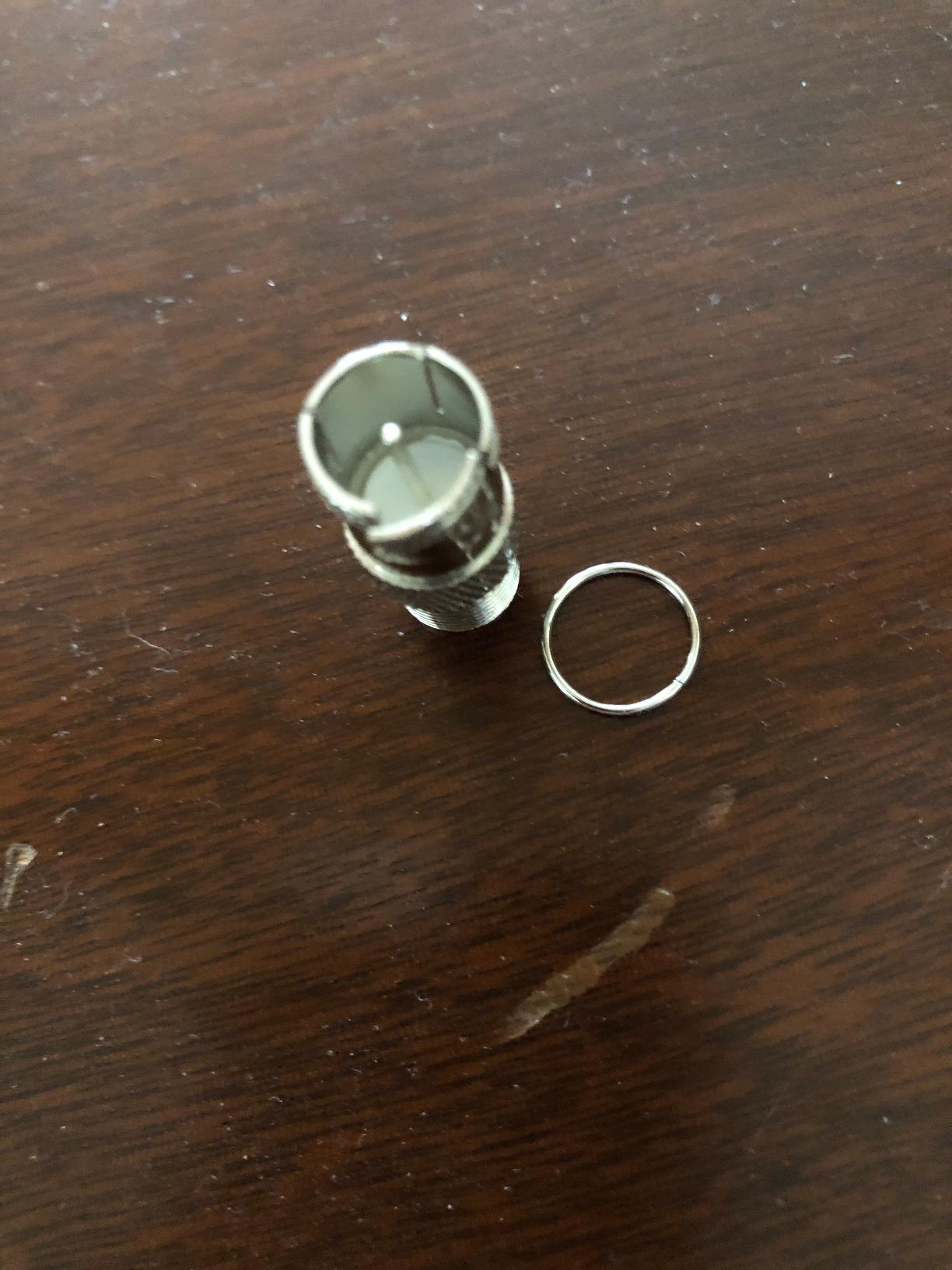 Amazon.com: VCE Coaxial Cable Quick Connector, Quick Push On Male to F ...