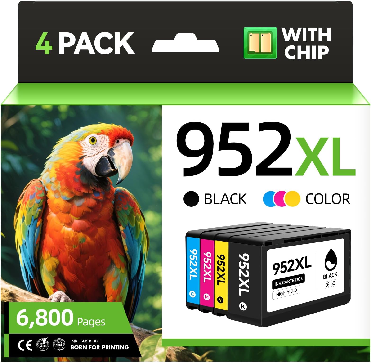 Amazon.com: 902XL Ink Cartridges High Yield for HP Printer Replacement ...