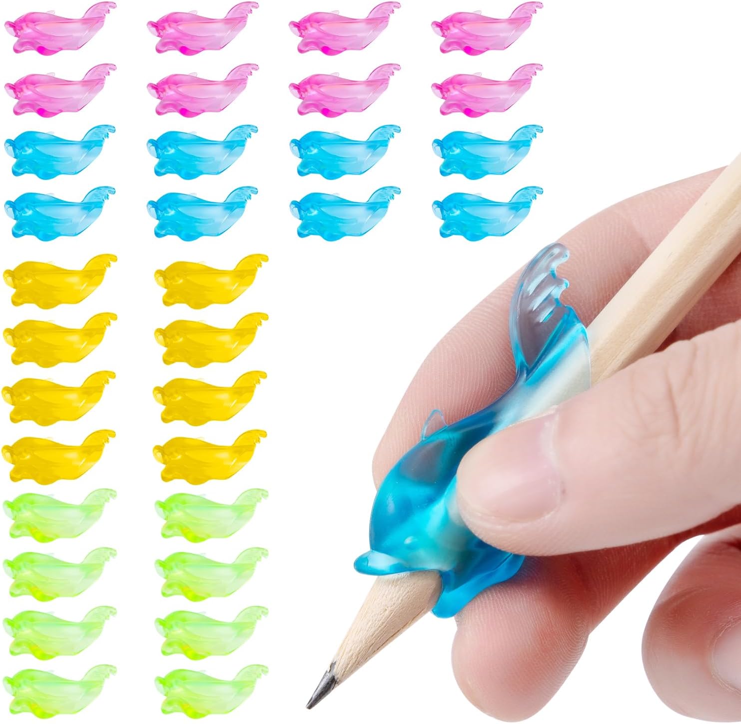 Amazon.com : Choisyin Pencil Grips for Kids Handwriting,Pencil Grips ...