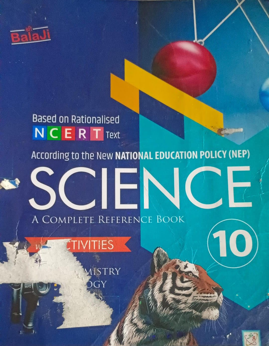 Balaji Science Class 10 By MP Sawhney (Second Hand & Used Book) Edition ...