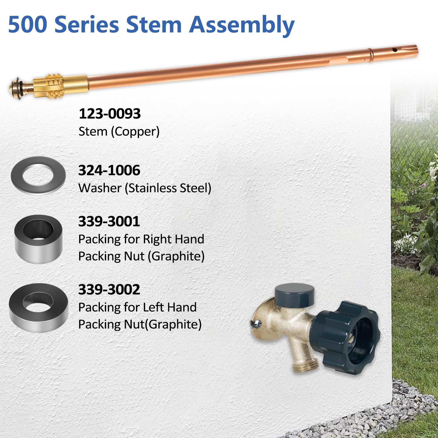 Old Mansfield Outdoor Faucet Parts