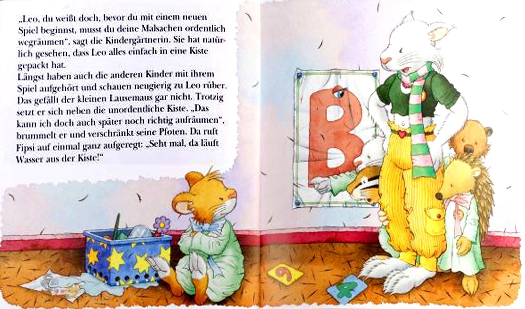 Leo Lausemaus will nicht aufräumen: Kinderbuch zum Vorlesen – eine ...