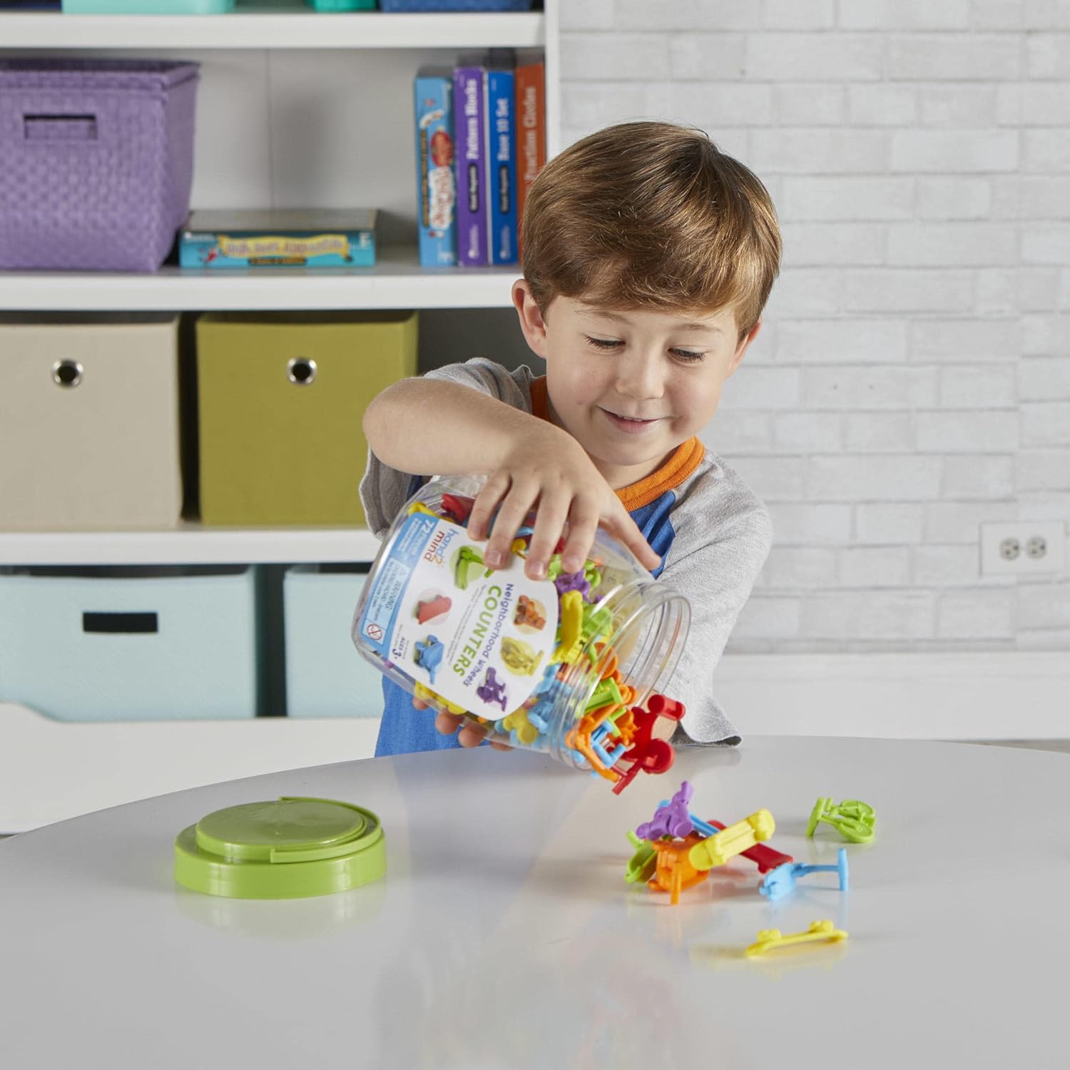 Learning Resources Neighbourhood Wheels Counters, Classroom Maths ...