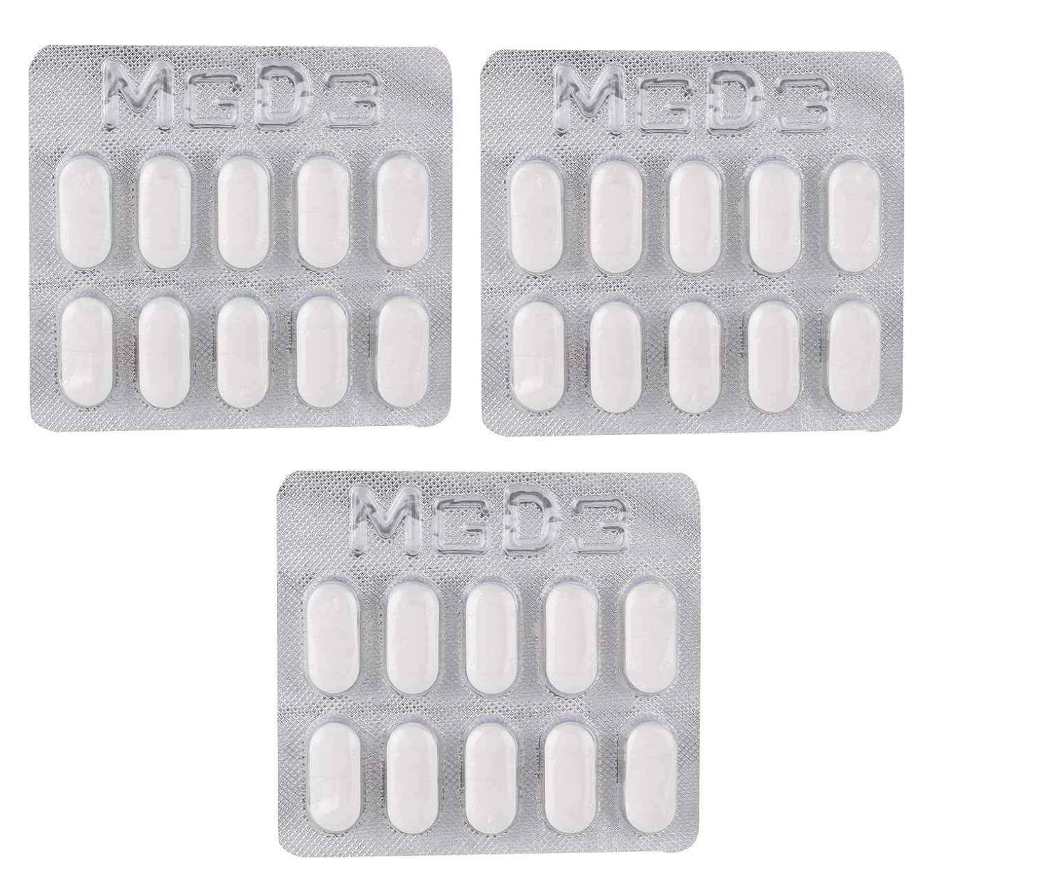 Mgd3 Vitamins - 10 Tablets (Pack of 3) : Amazon.in: Health & Personal Care