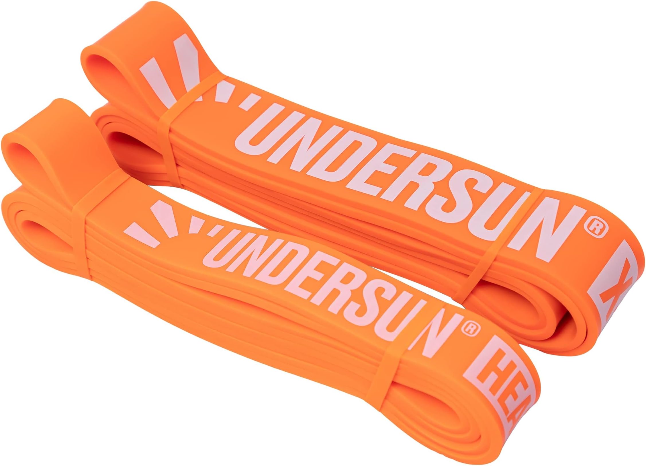 Undersun Fitness Resistance Loop Exercise Bands Set Of 5 Workout ...