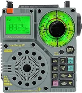 Amazon.com: HanRongDa AIR Radio, FM AM WB Shortwave VHF Receiver with ...