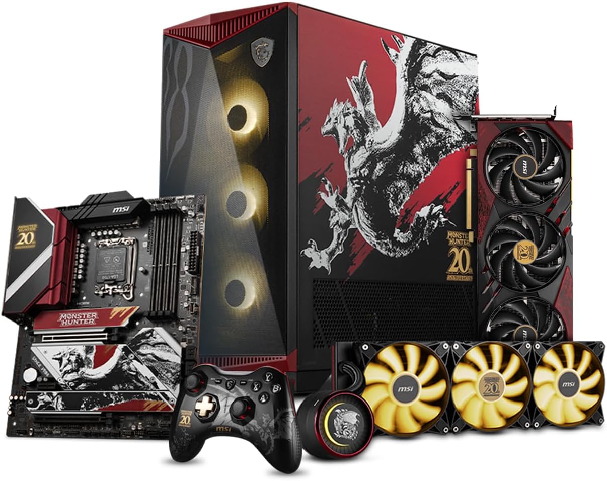 MSI Kit Gamer Edicion Monster Hunter Gabinete MPG GUNGNIR 300 MB Z790 ...