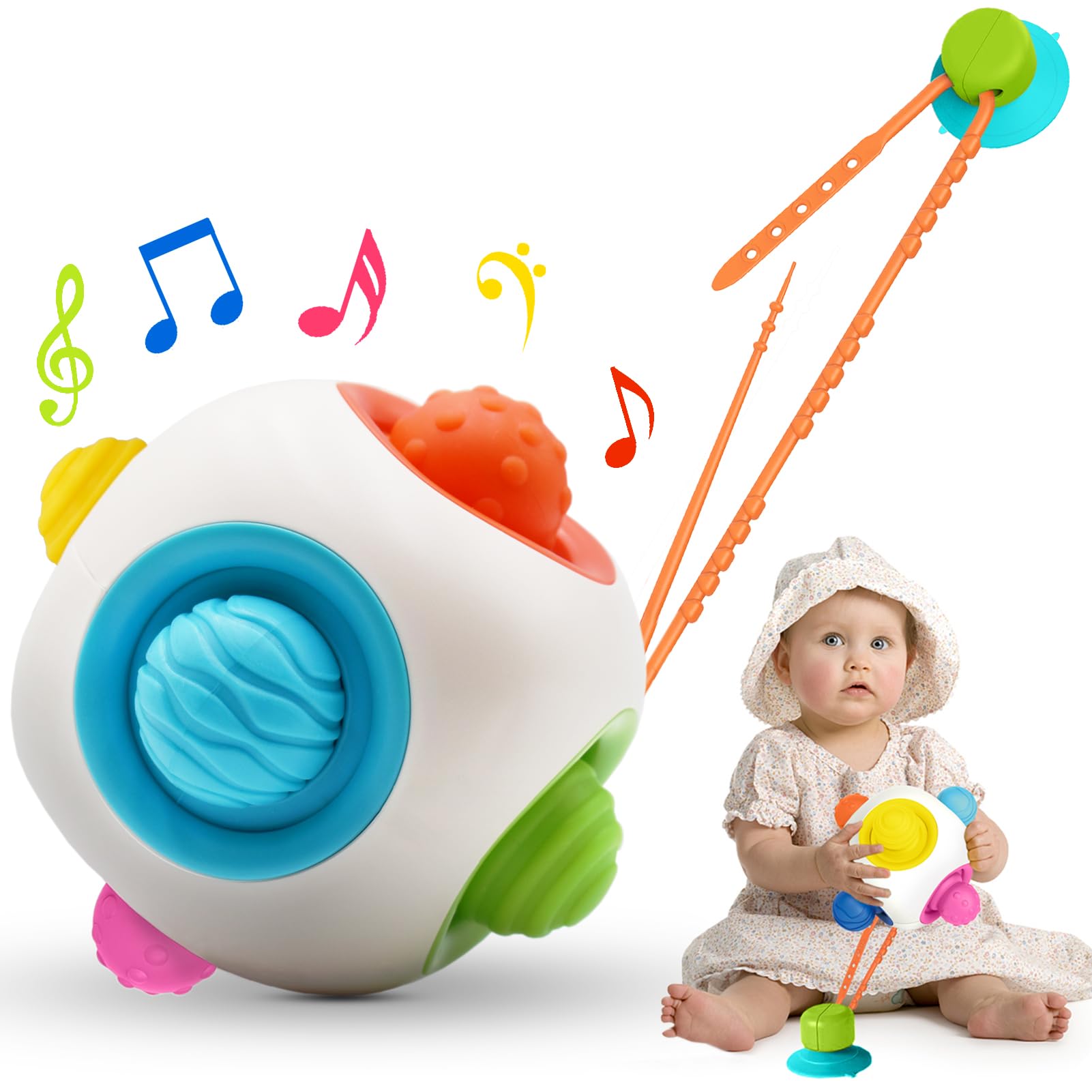 Newborn Toys Toddlers Baby Ball Toy, Baby Montessori Toys Newborn ...
