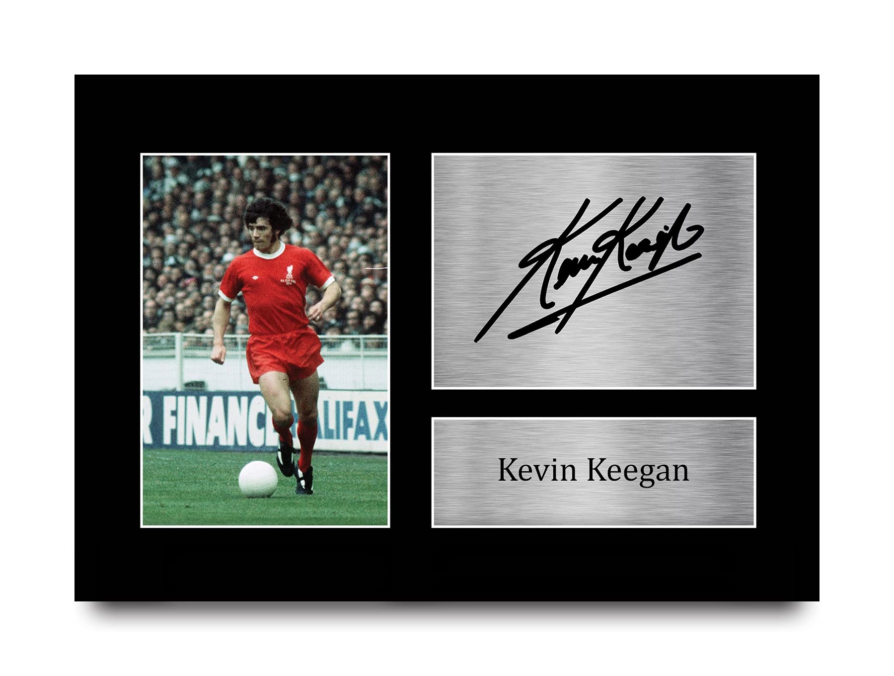 HWC Trading Kevin Keegan Gift Signed A4 Printed Autograph Liverpool ...