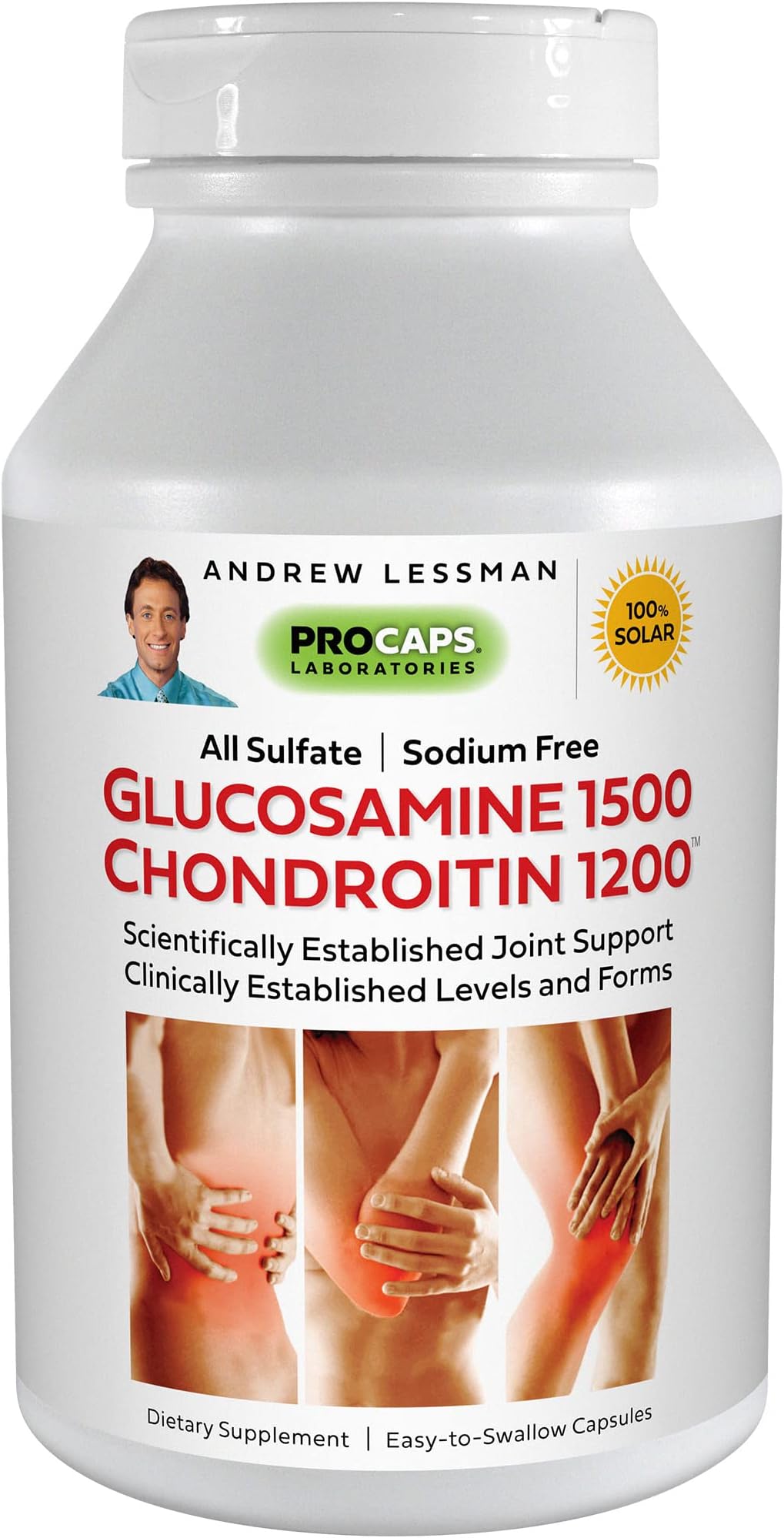 Amazon.com: ANDREW LESSMAN Glucosamine 1500 Chondroitin 1200-150 ...