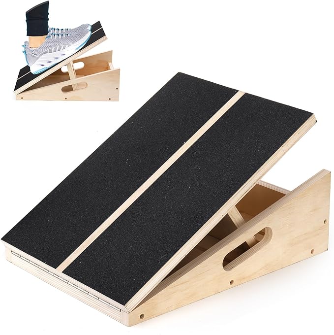 Amazon.com : Yarlung Slant Board for Calf Stretch, Adjustable Incline ...
