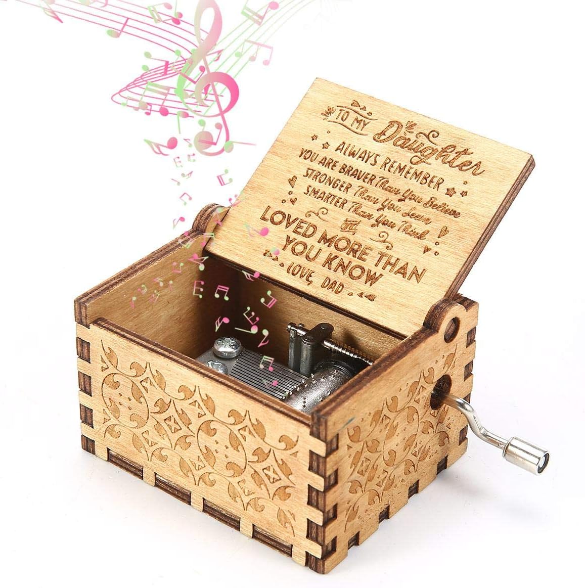 Amazon.com: Music Box You Are My Sunshine,Dad to Daughter - 18 Note ...