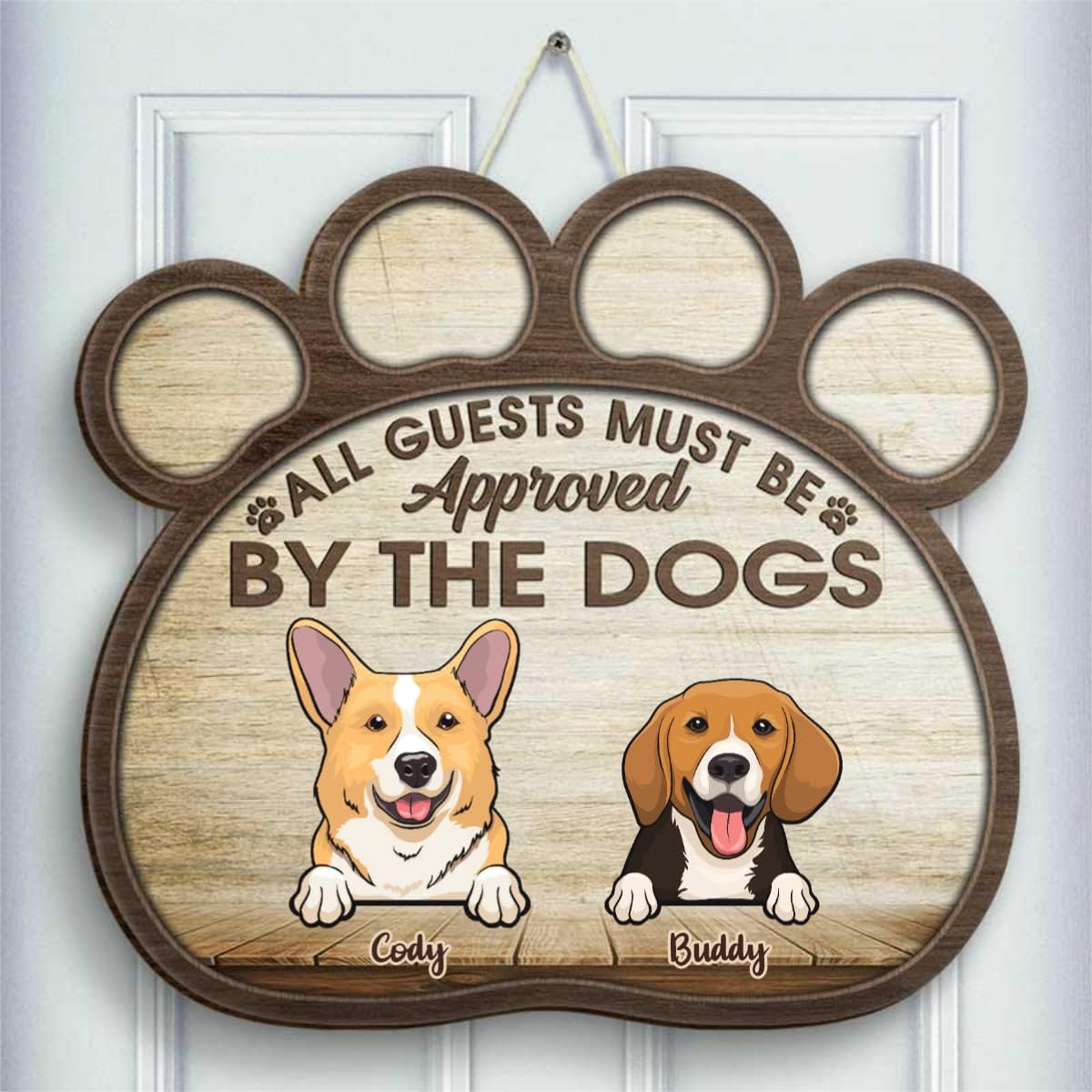 Amazon.com : Pawfect House-All Guests Must Be Approved By The Dogs ...