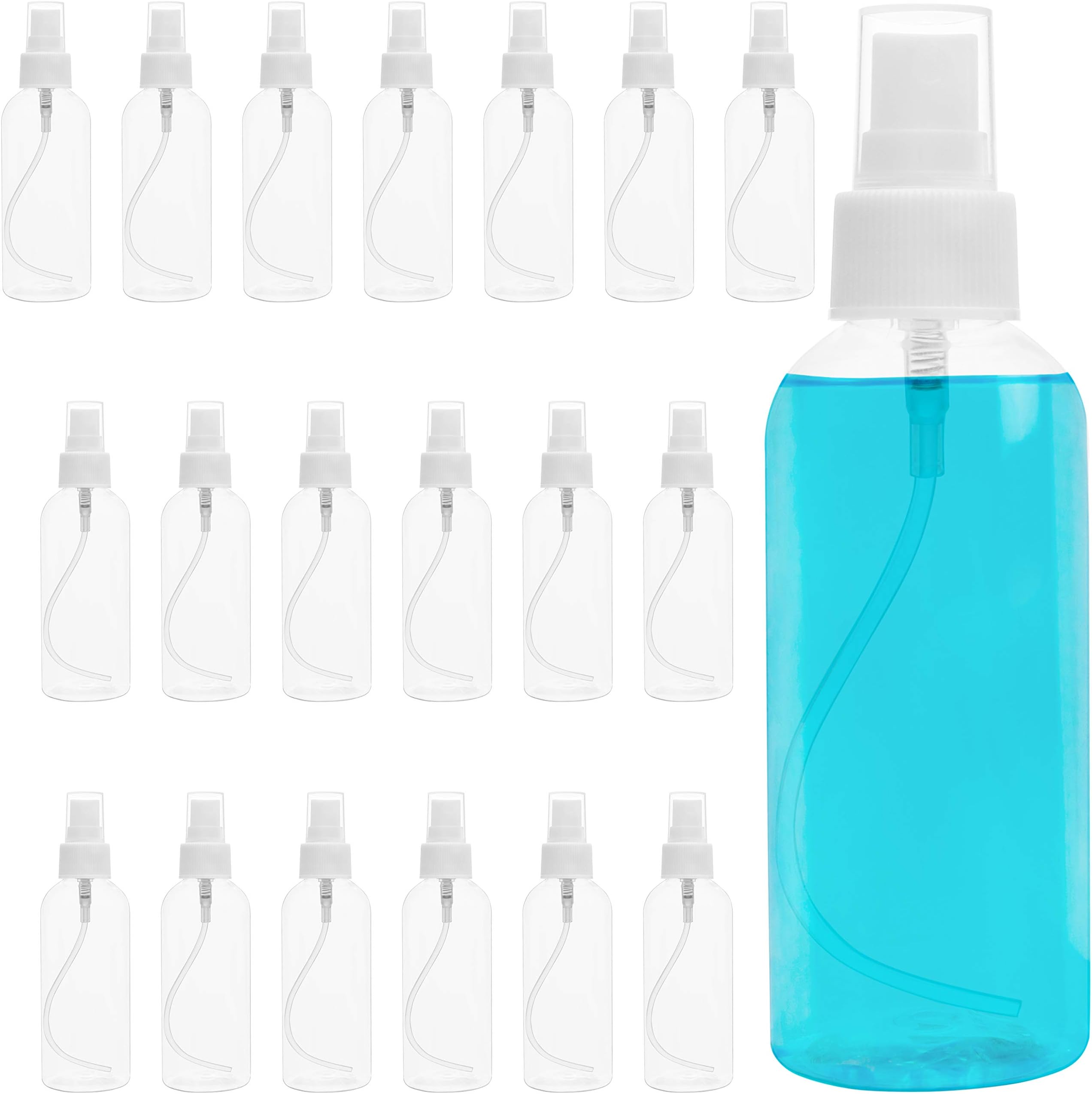 BELLE VOUS 30 Pack of Mini 50ml Atomiser Spray Bottles - Fine Mist ...