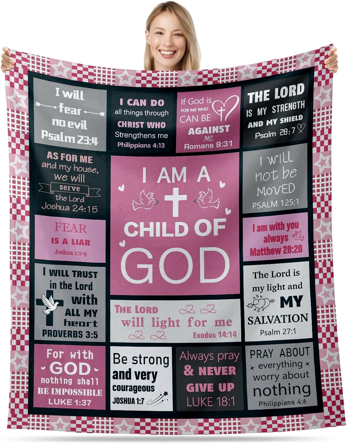 Amazon.com: Confirmation Gifts for Teenage Girls, Religious Throw ...