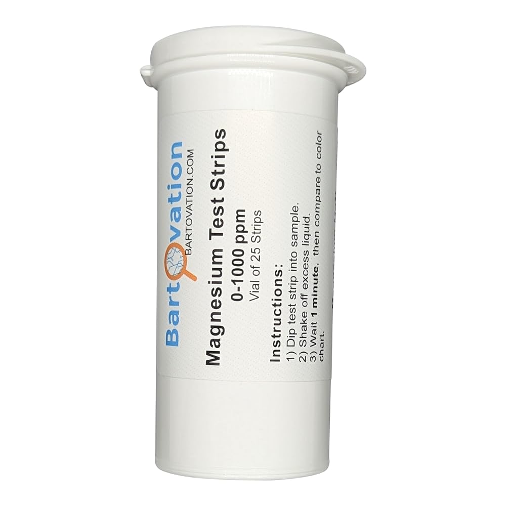 Magnesium Test Strips for Water Quality, 0-1000 ppm Philippines | Ubuy