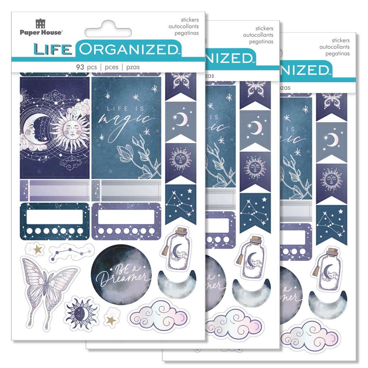 Amazon.com: Paper House Productions Sun & Moon Planner Stickers ...