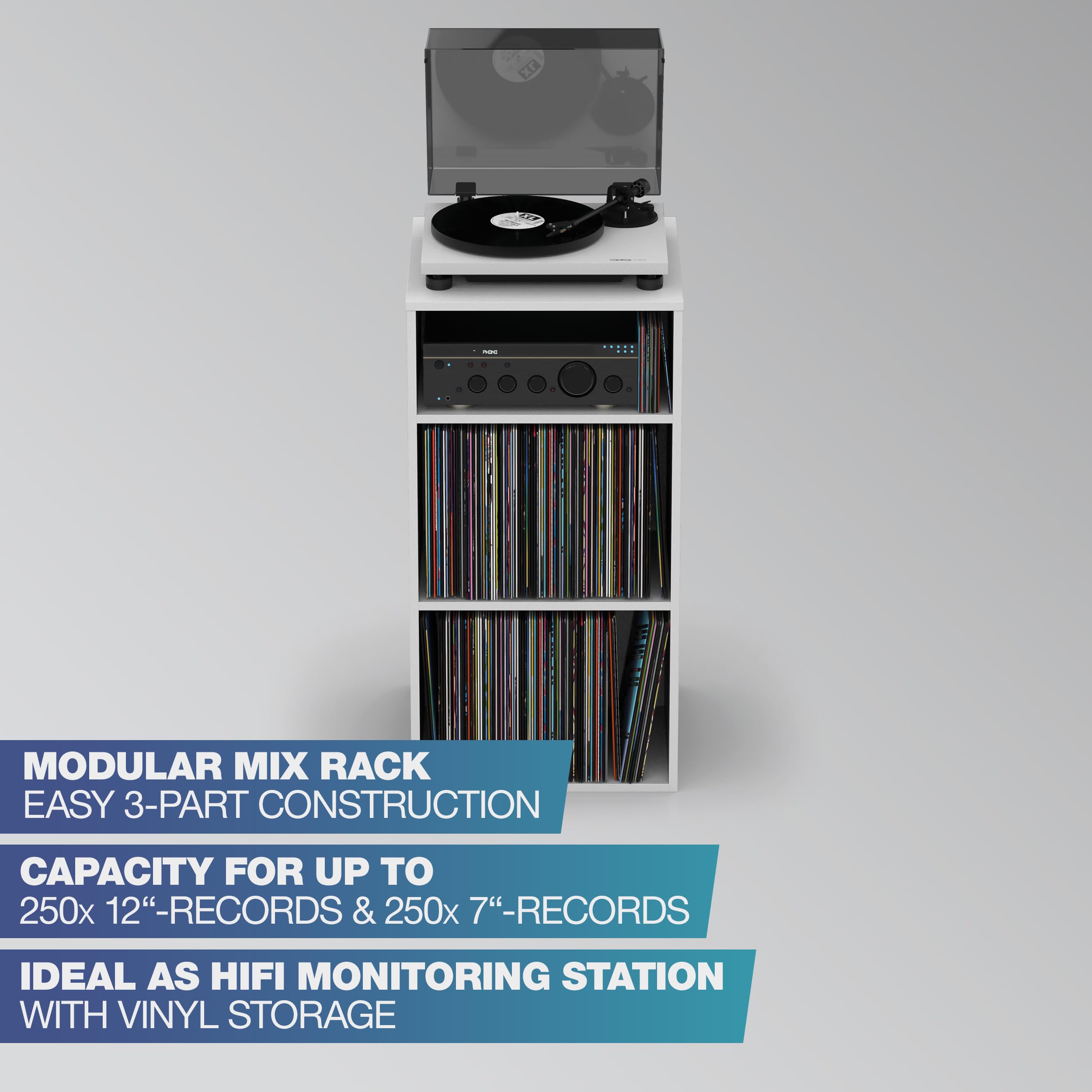 Snapklik.com : Modular Mix Rack In White