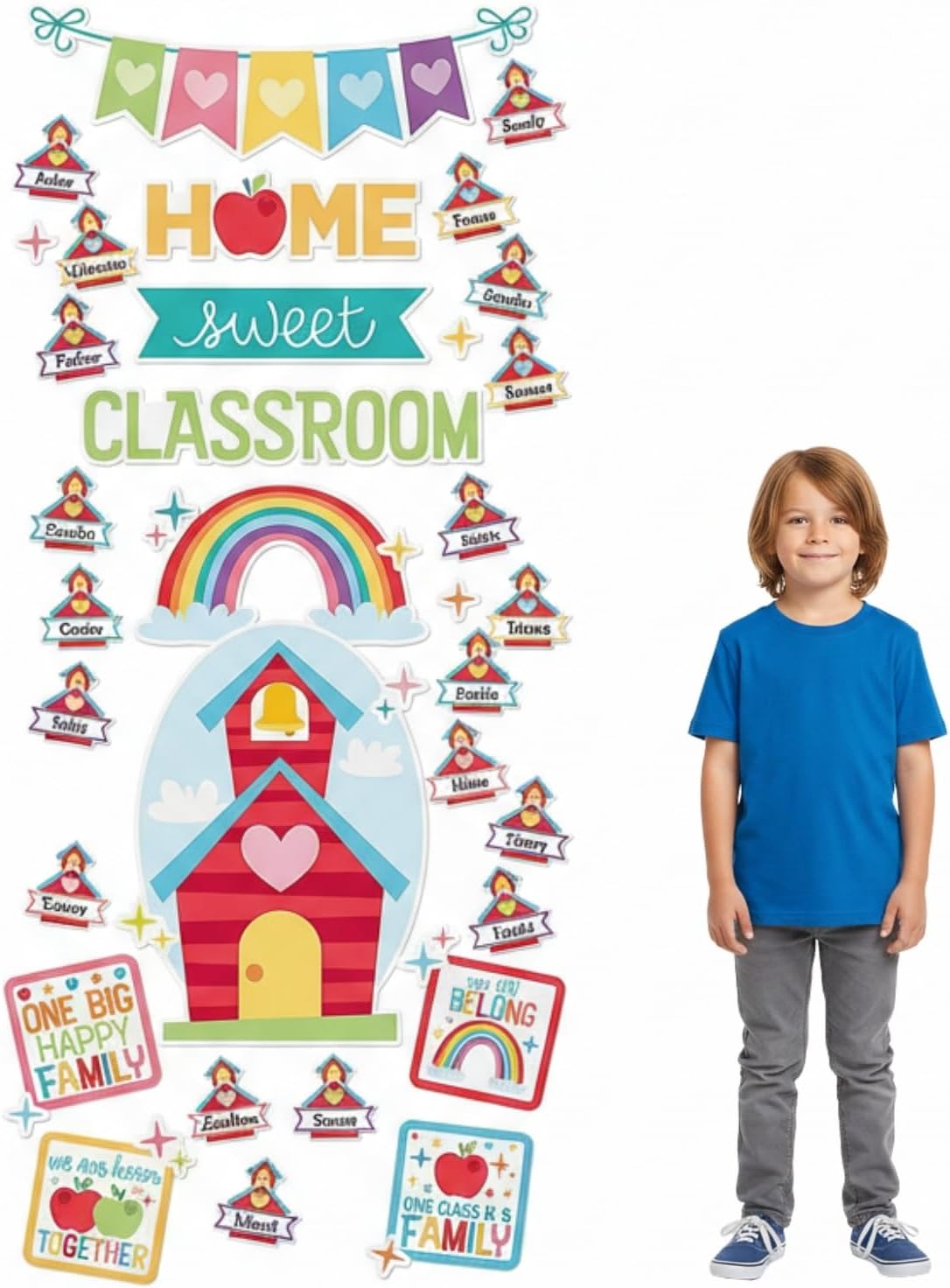 Amazon.com: Better Together Door Decorating Kit - 55 Pieces : Office ...