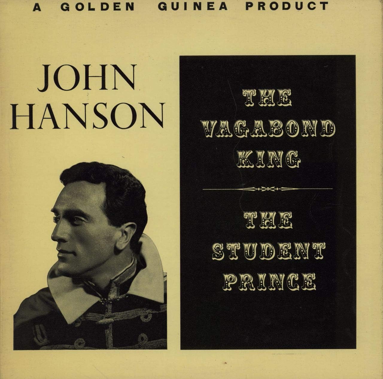 JOHN HANSON - THE VAGABOND KING / THE STUDENT PRINCE LP [15349] by JOHN ...