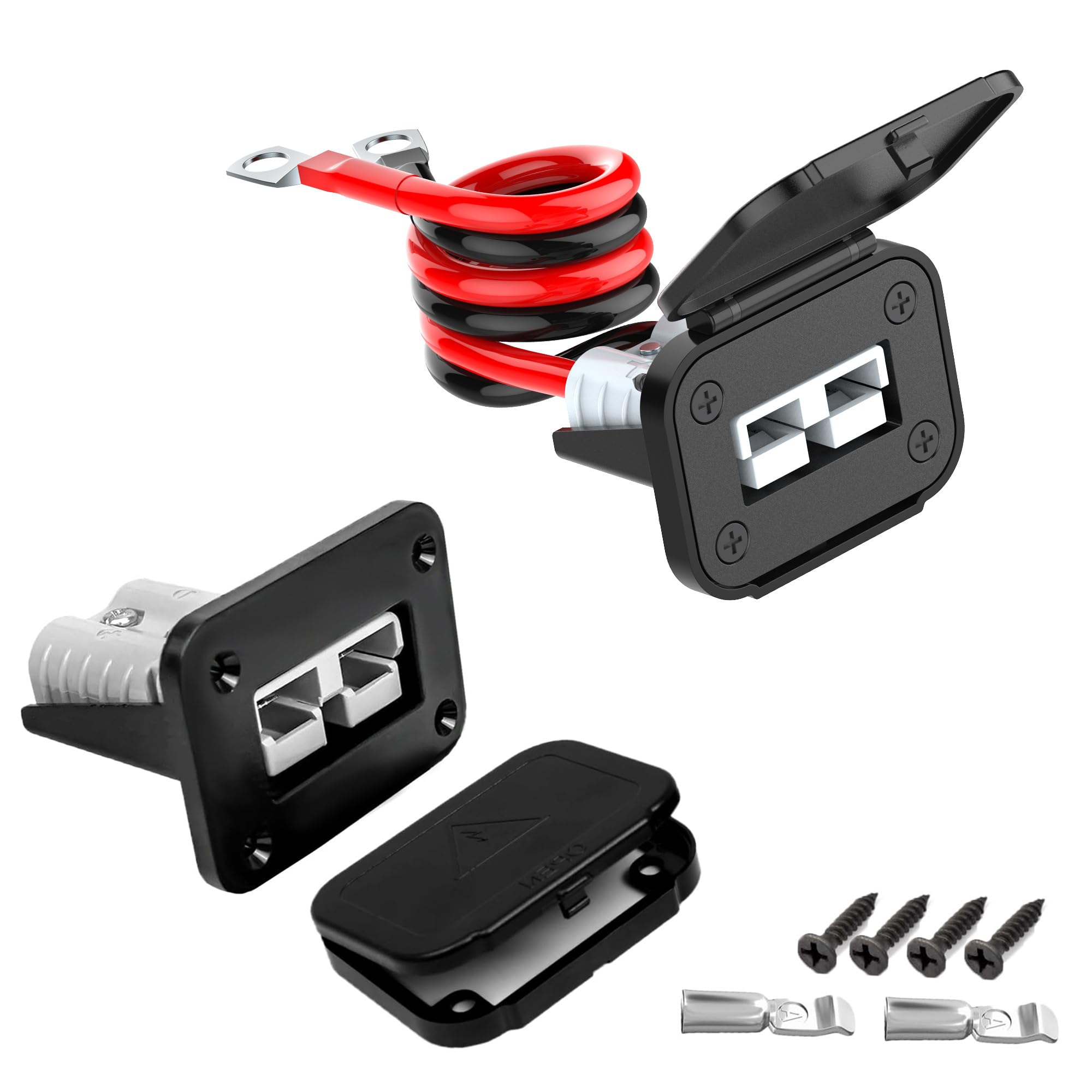 Amazon.com: Battery Quick Disconnect-Quick Disconnect Wire Connectors ...