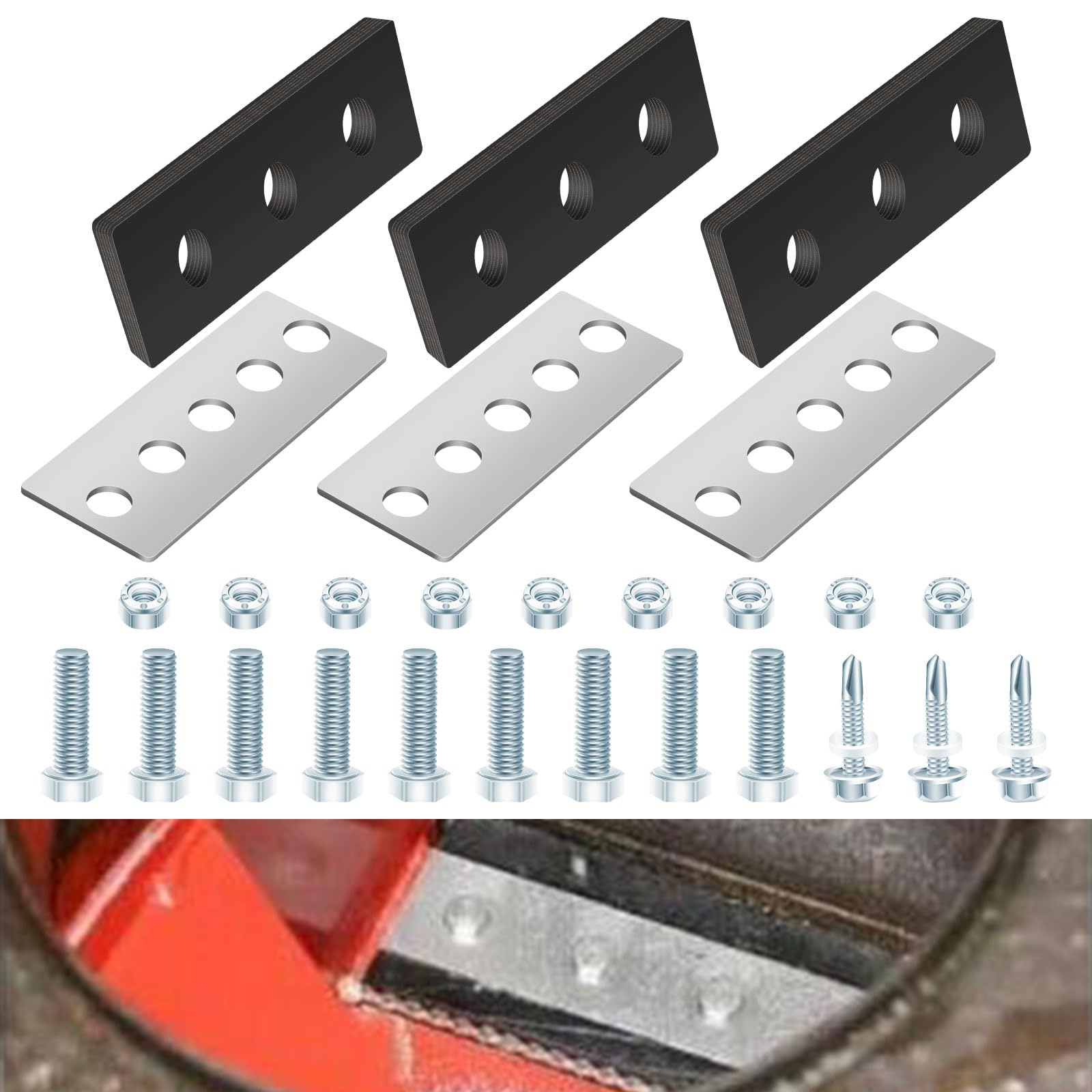 Snapklik.com : KINTLE 3/8" Universal Snow Blower Impeller Modification ...