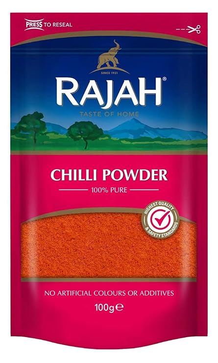 Amazon.com : Rajah - Chilli Powder - 100g : Grocery & Gourmet Food