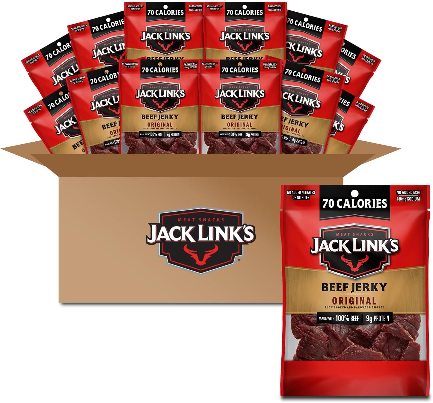 Amazon.com: Jack Link’s Original Beef & Cheese Combo, Classic Snack ...