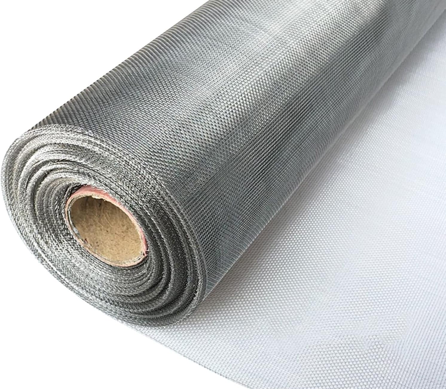 Amazon.com: 304 Stainless Steel Woven Wire 12 Mesh Woven Wire Mesh,304 ...