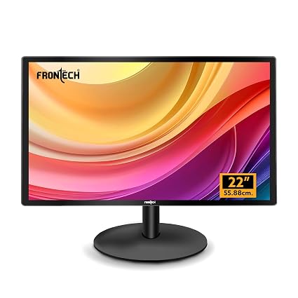 FRONTECH 22 Inch HD LED Monitor | Refresh Rate 60 Hz, 1680 X 1050 ...
