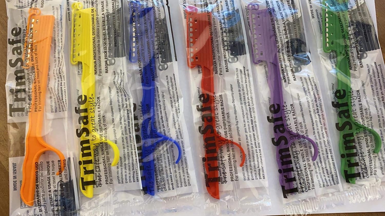 Amazon.com: Trimsafe Professional Razor (48 Pieces) Single Use : Beauty ...