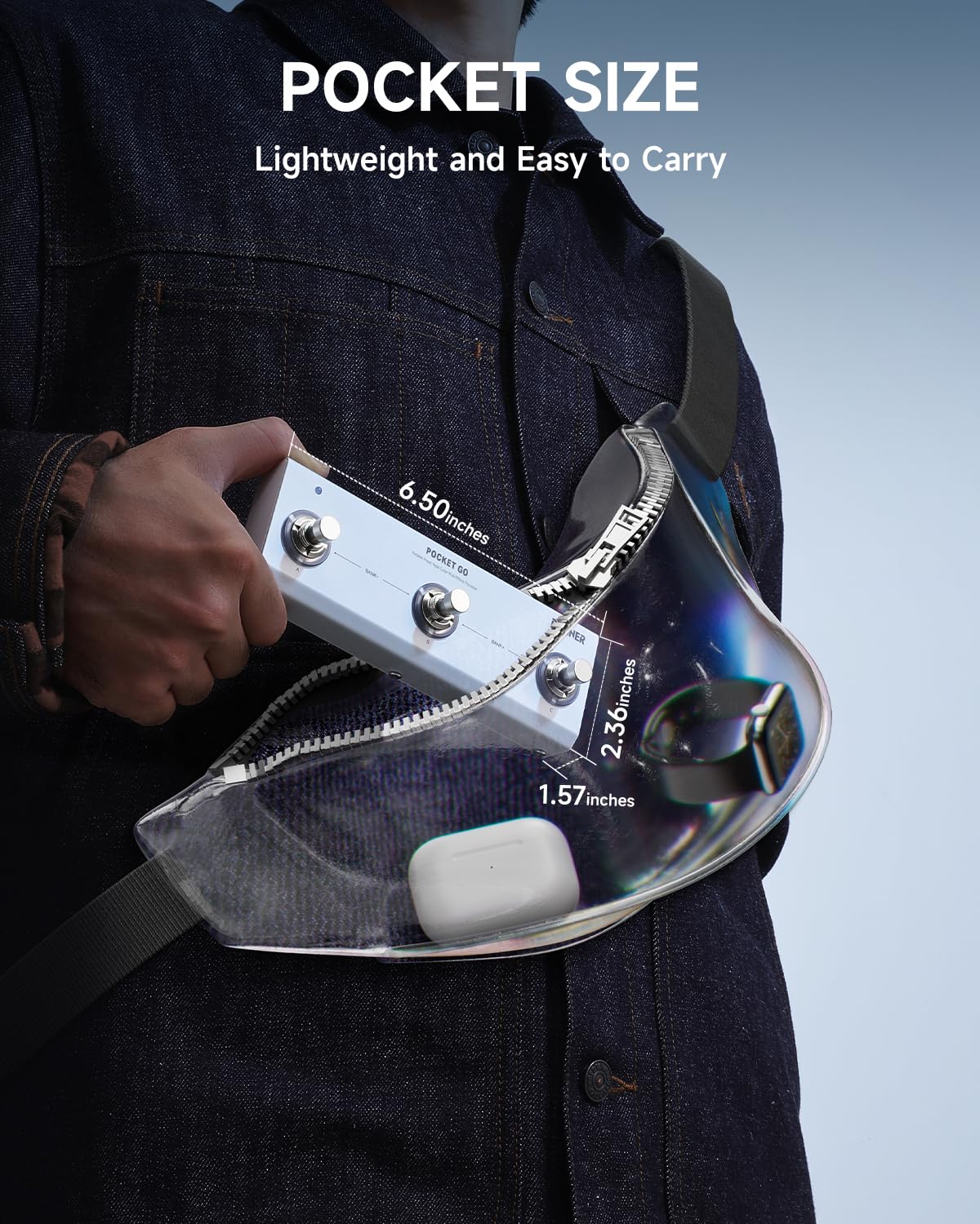 Snapklik.com : Donner Pocket Go Multi Effects Guitar Pedal Portable ...