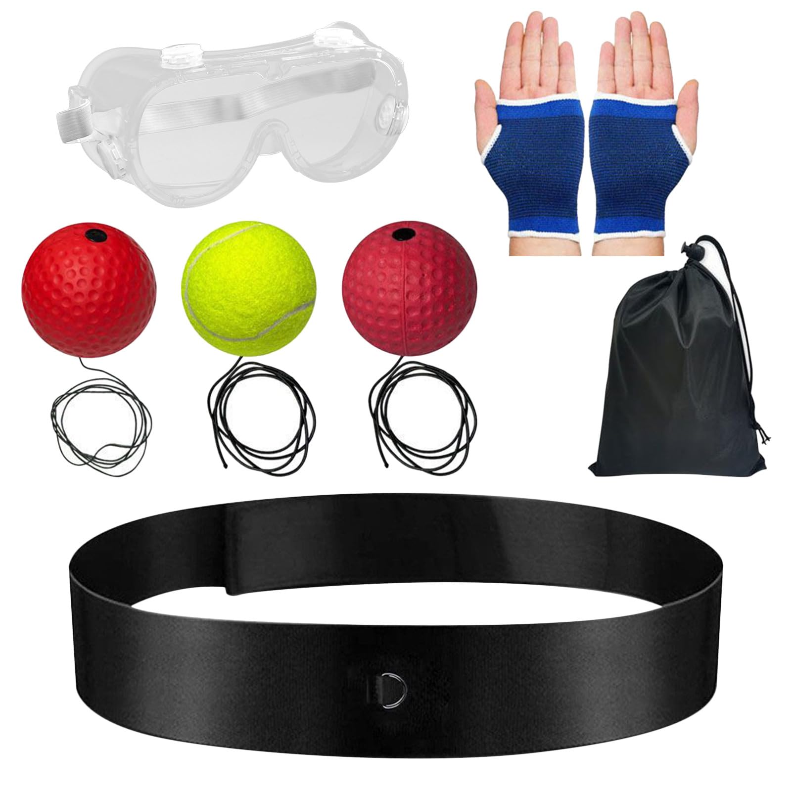 Amazon.com: PUCHEN Box Bollen, Box Ball Game, Boxing Reflex Ball ...