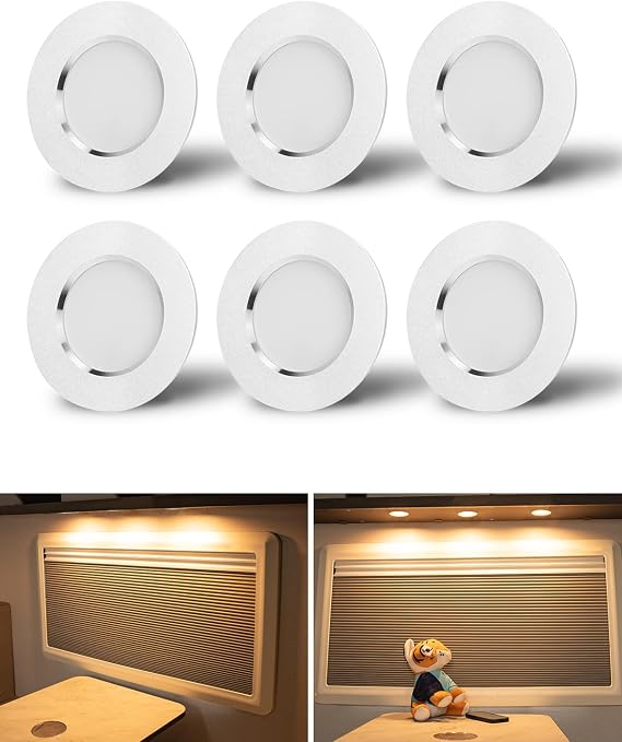 SUPAREE 12V LED Spot Lights Caravan 12V Campervan Lights LED Van Lights ...