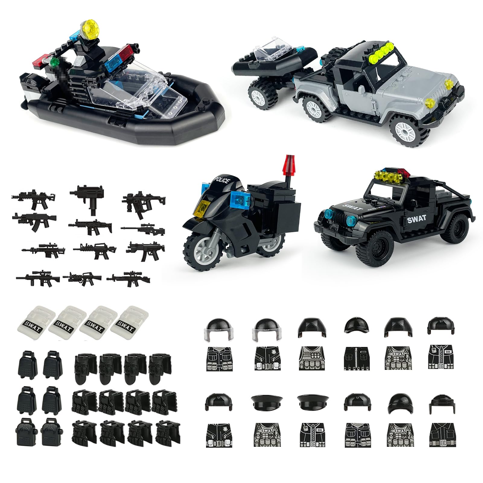 Lego Swat Team Gear Pack LEGO Gear 8020028 Lego City Special Police
