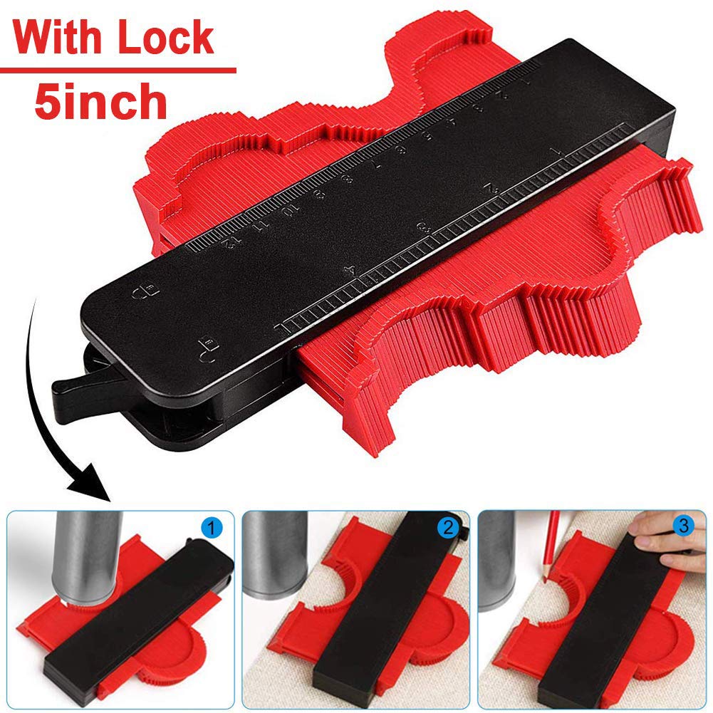 Buy [Upgrade Version] SIAPOD Contour Gauge With Lock, Shape Contour ...