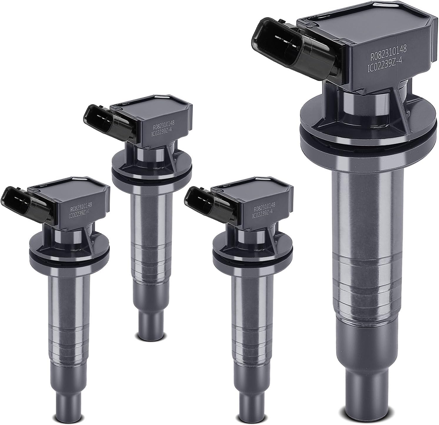 Amazon.com: YHTAUTO Set of 4 Ignition Coil Packs Replacement for Toyota ...