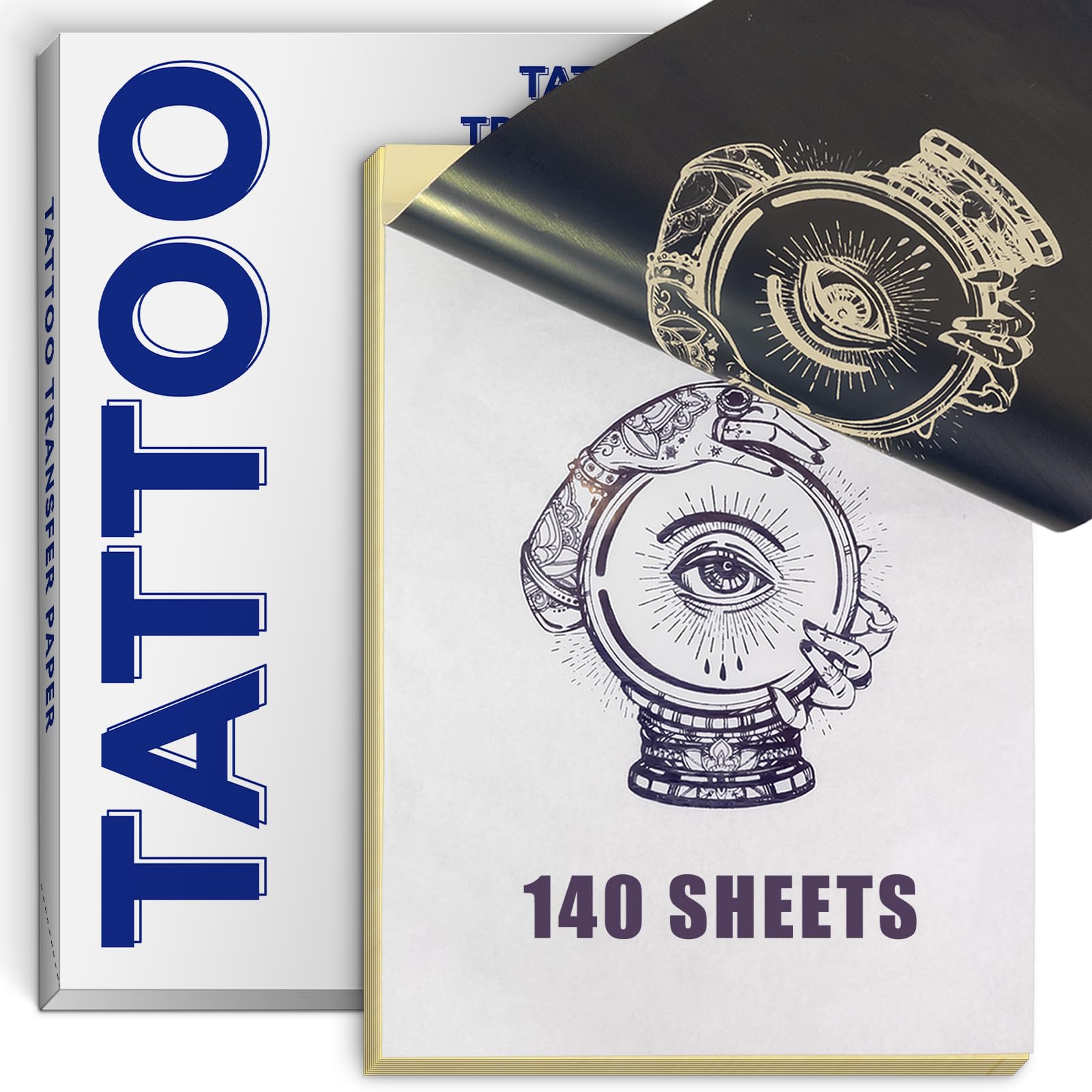 Snapklik.com : Tattoo Transfer Paper - 140 PCS Tattoo Stencil Paper ...