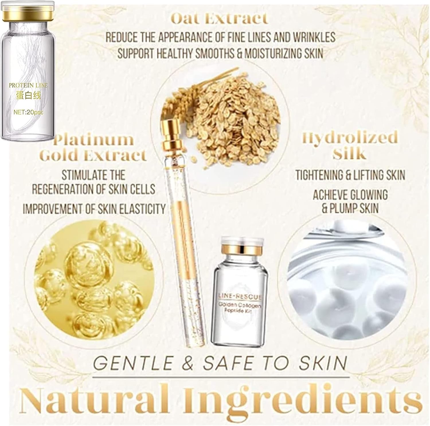 Instalift Korean Protein Thread Lifting Set,Soluble Protein Thread and ...