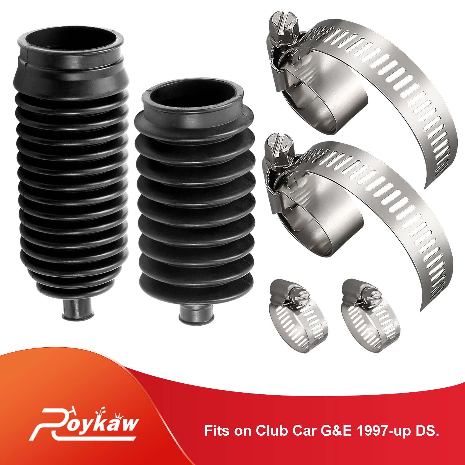 Automotive Suspension Parts 2-Pack Universal Silicone Steering Rack ...