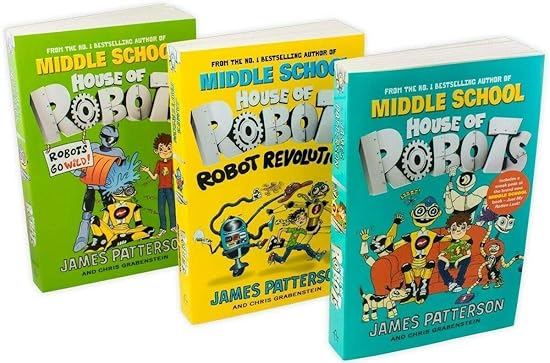 House of robots series james patterson collection 3 books set: James ...